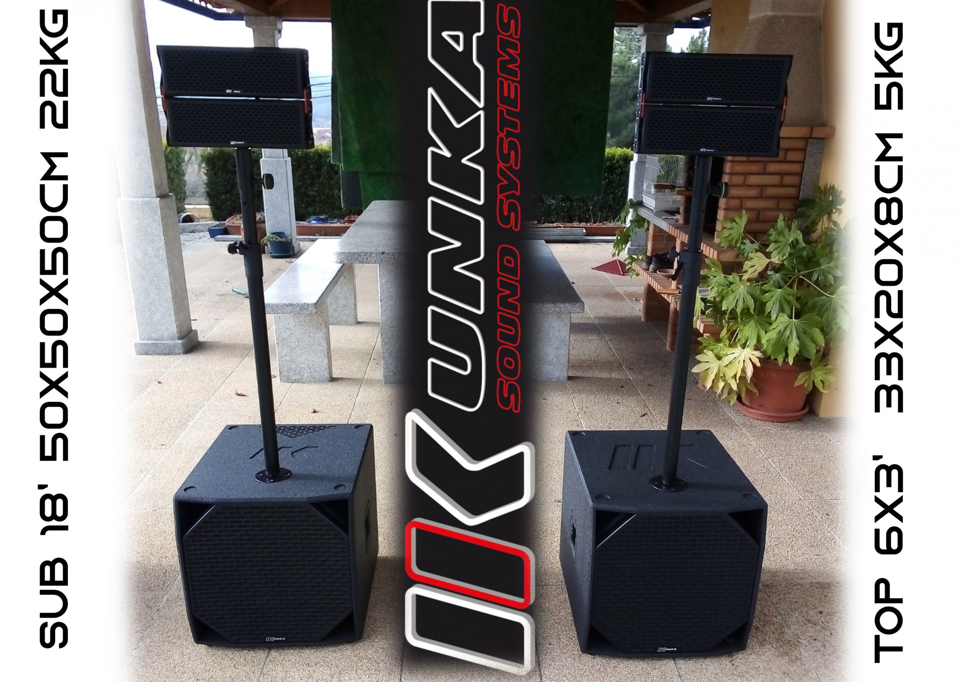 UNKA SOUND SYSTEMS MAK3 S18 | FLAVIMUSIC